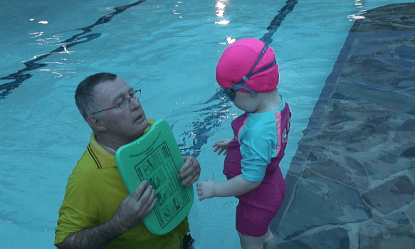 back float for two to four year old's