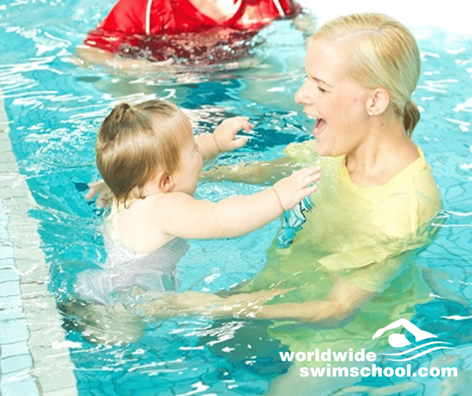 Baby Crying During Swimming Lesson - It Happens!