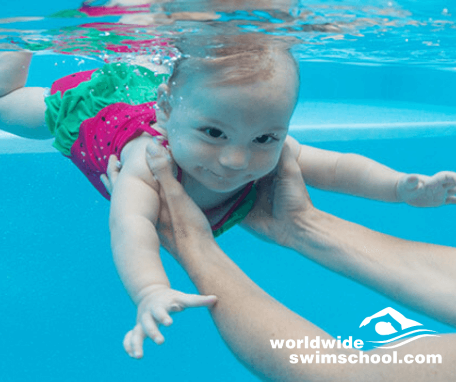 Teaching An Infant Swimming