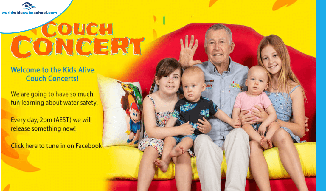 Kids Alive Couch Concerts - World Wide Swim School